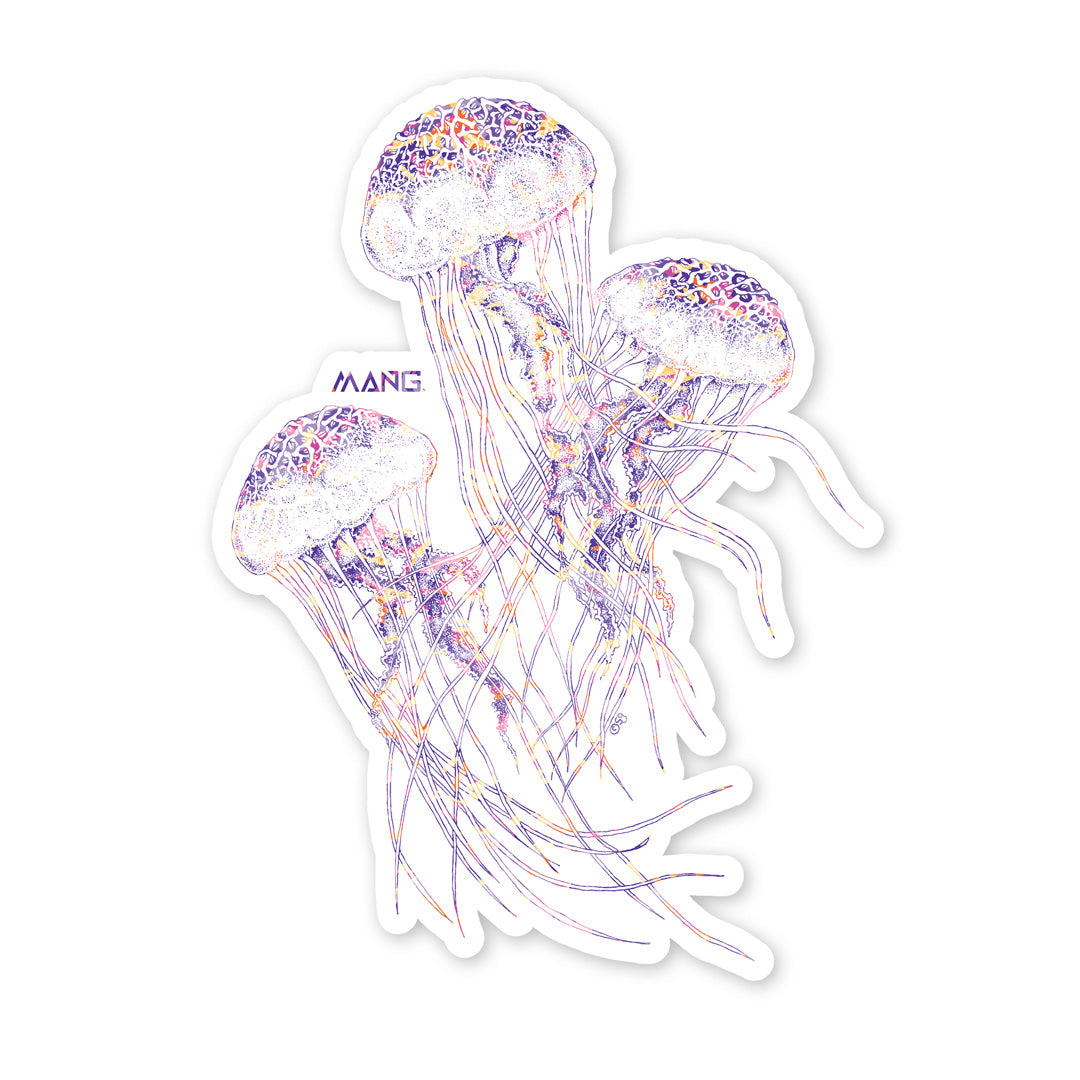 Jellyfish Sticker | MANG Gear