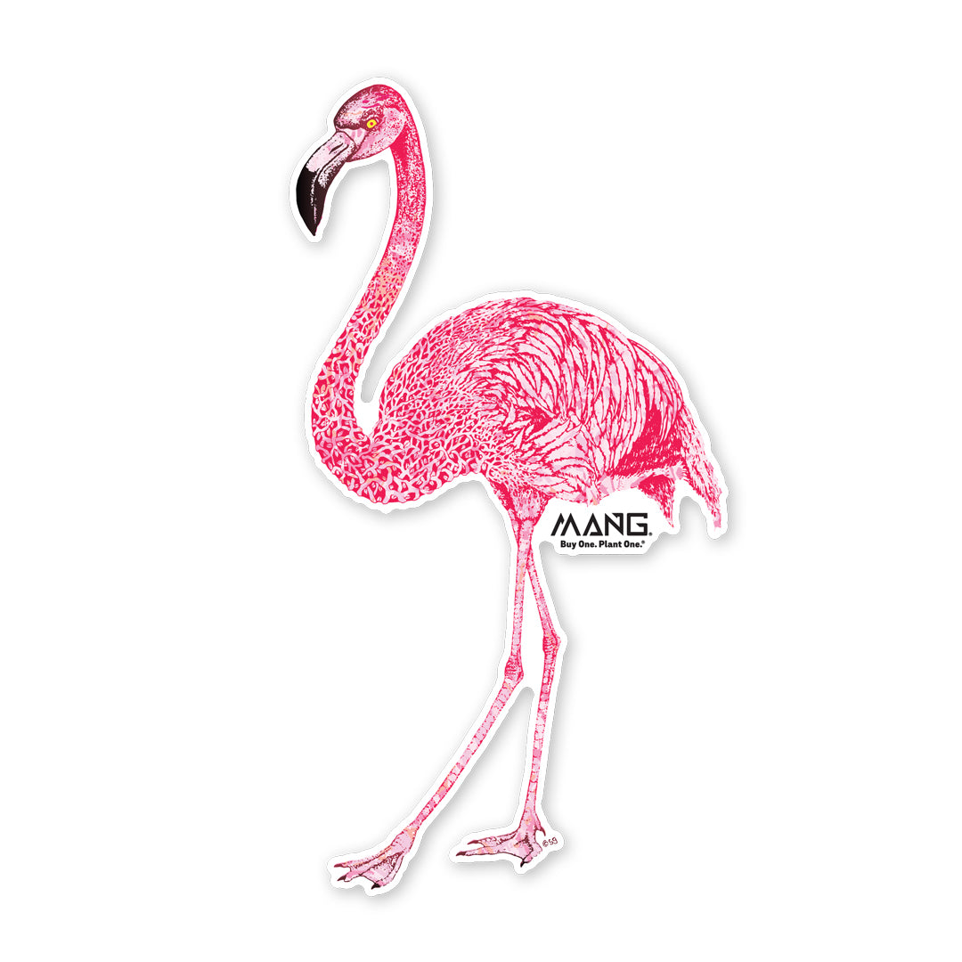 Flamingo Sticker | MANG Gear