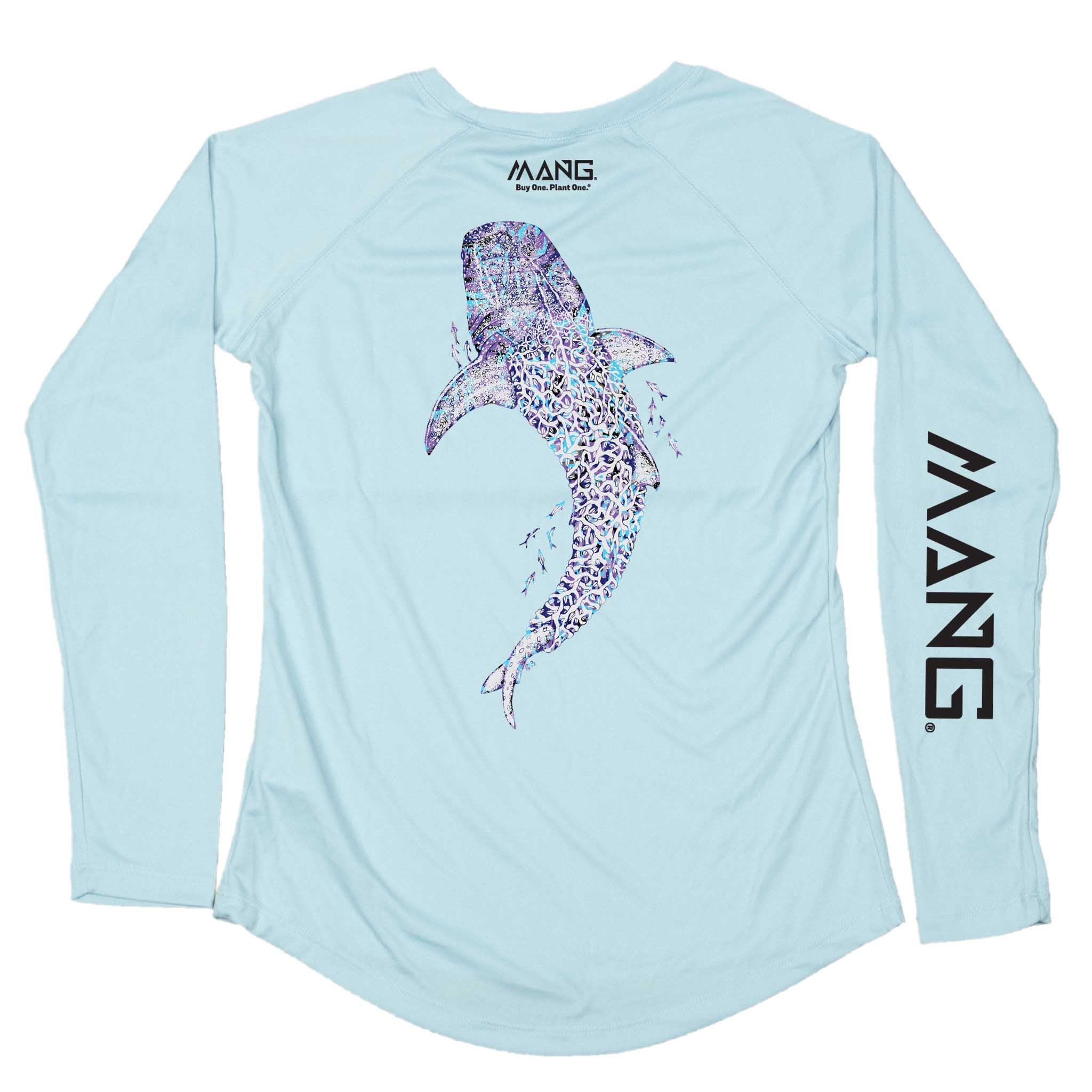 Women's Whale Shark Performance Longsleeve Shirt | MANG Gear